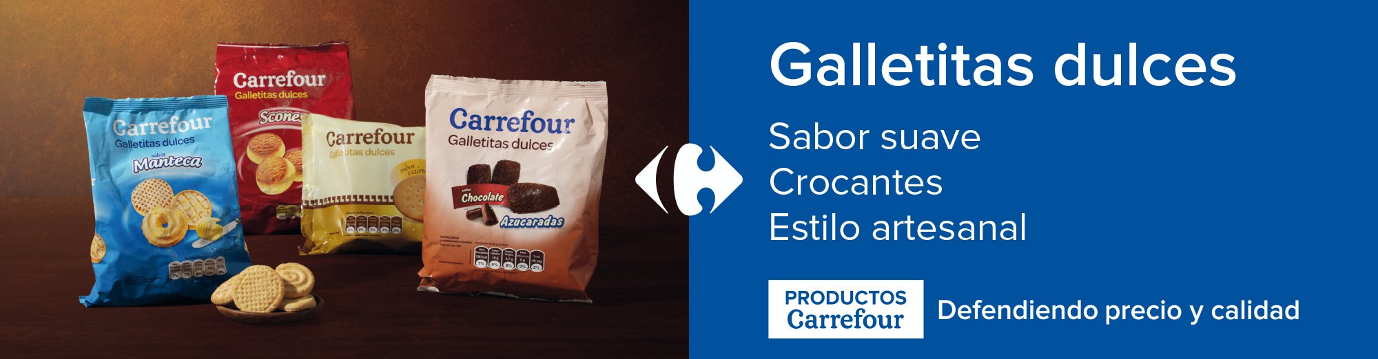 Galletitas Carrefour scones bolsa 250 g. - Carrefour